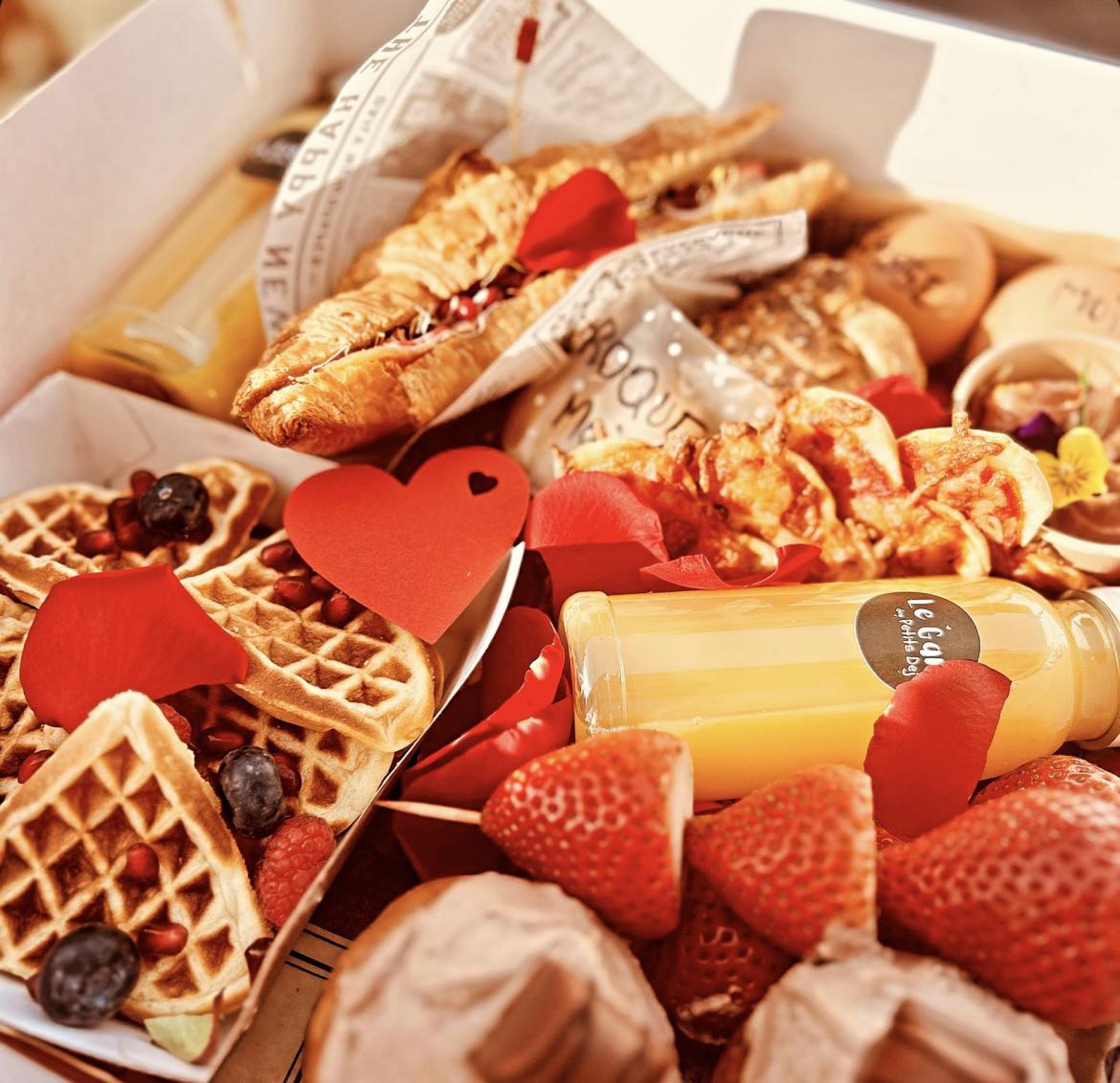 Petit déjeuner Le petit dej de l'amour - Le Gang des Petits Dej